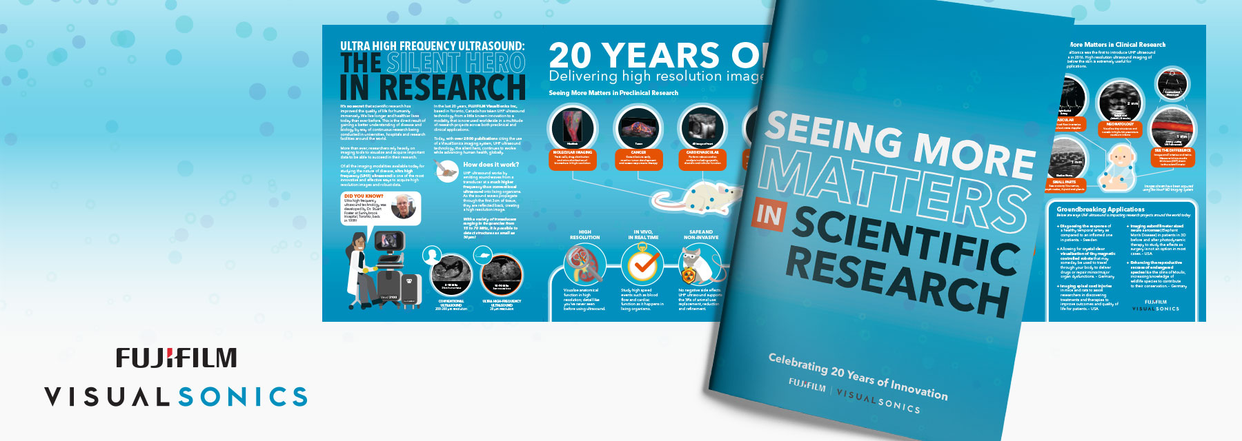 Seeing More Matters in Scientific Research: Ultra High Frequency Ultrasound