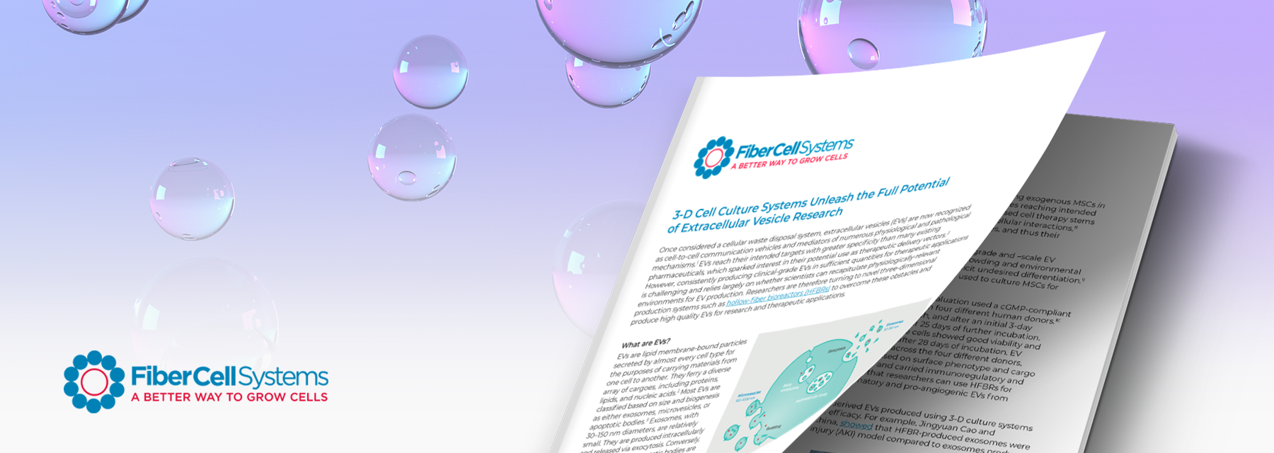 Using 3-D Cell Culture Systems for Extracellular Vesicle Research