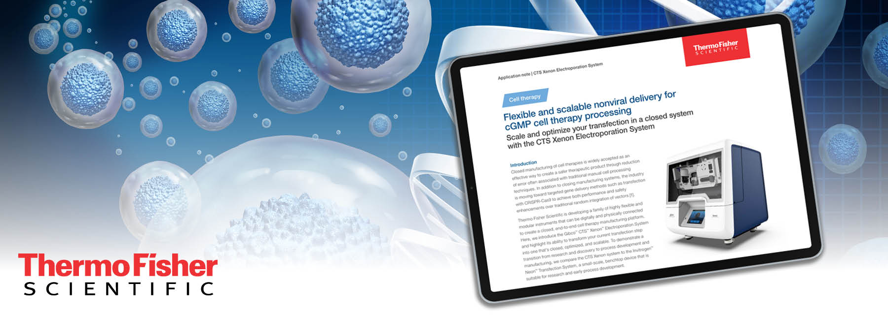 A Faster, Scalable Electroporation System for Cell Therapies
