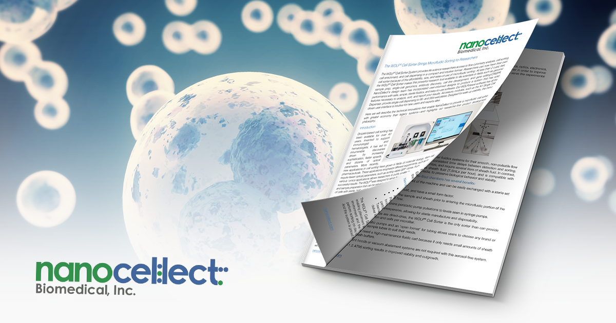 Improve Cloning and Live Cell Sample Prep Applications